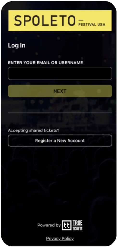 Tickets & Purchase Policy | Spoleto Festival USA 2026